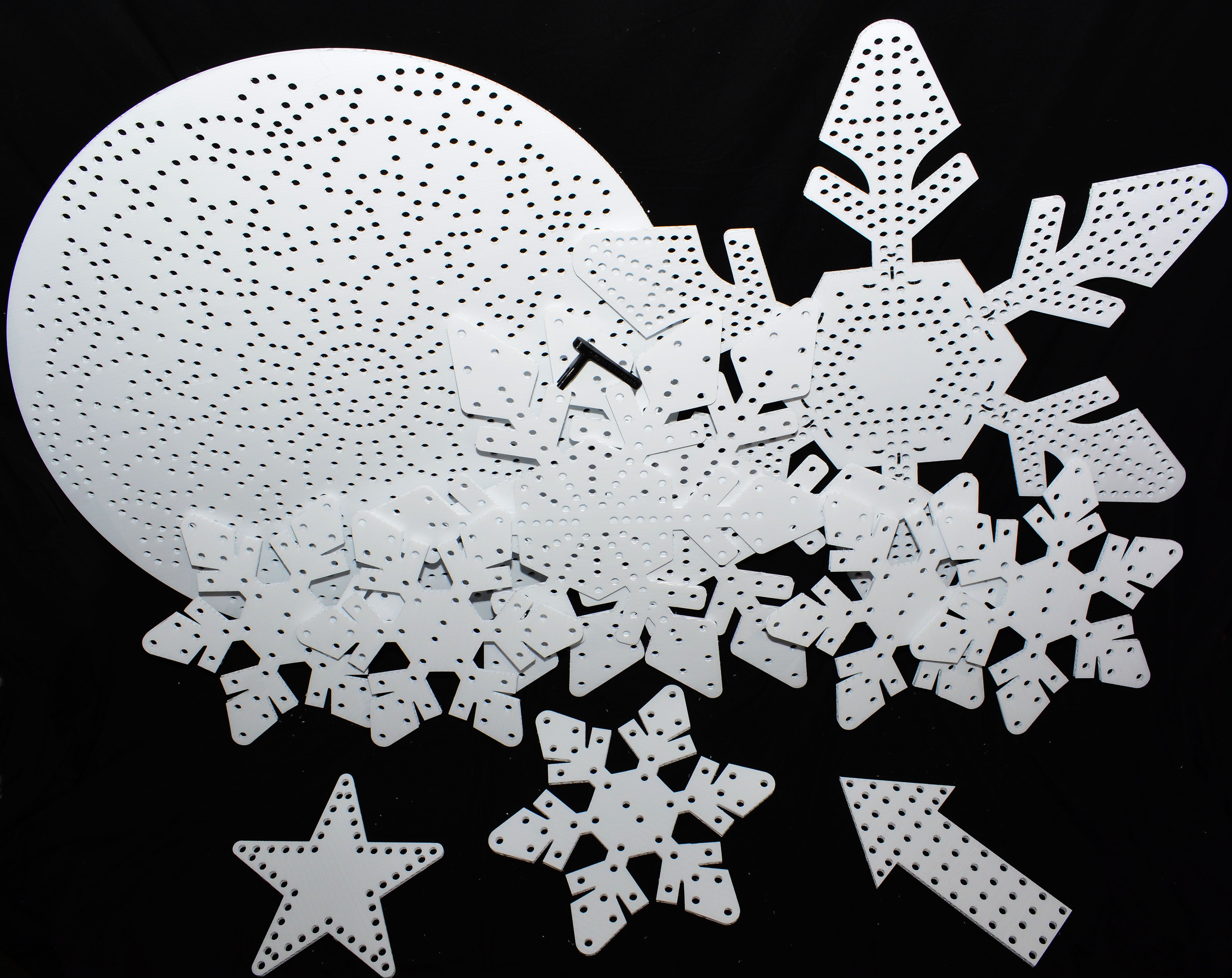 Snowflake Set Kit! – Charlees Props